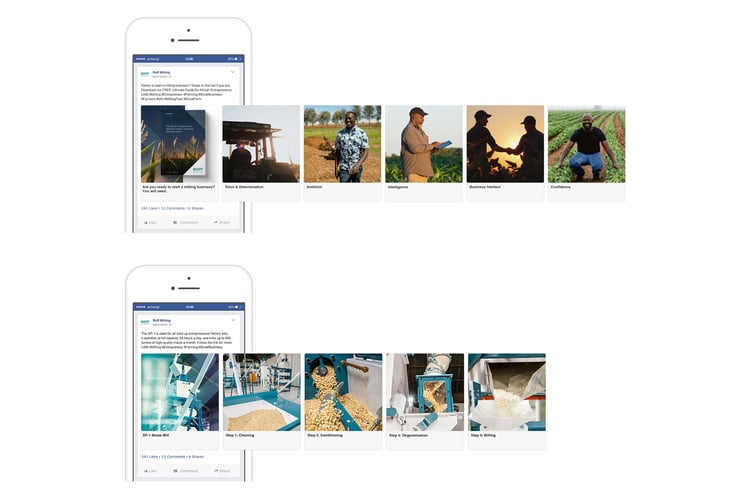 Roff Milling branding and repositioning